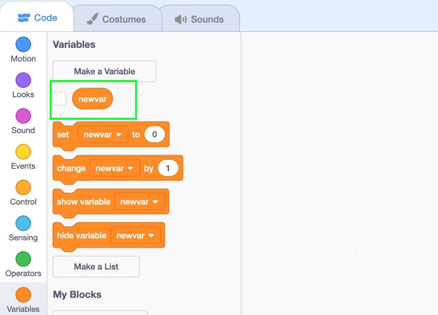 Các biến trong Scratch và cách sử dụng - DigiUni Vietnam