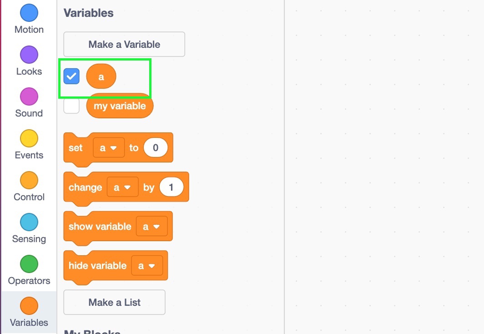 Các biến trong Scratch và cách sử dụng - DigiUni Vietnam